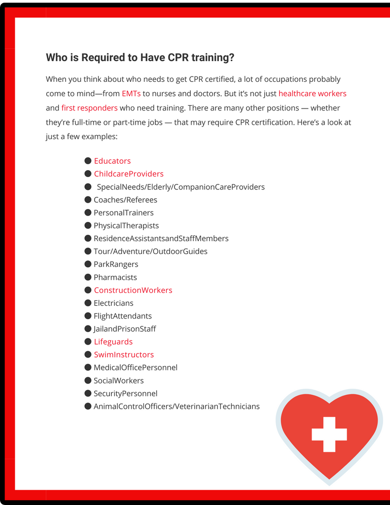 First Aid, CPR, AED Training – 360 Training & Development